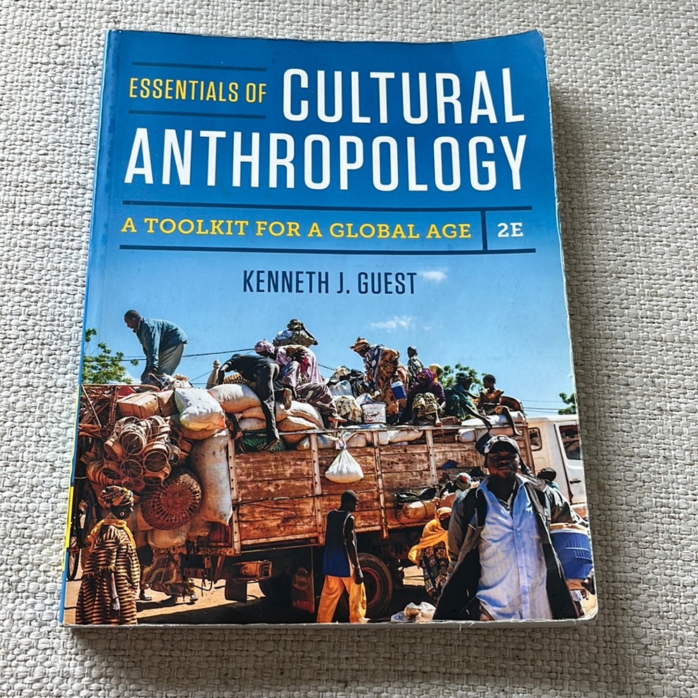Cultural Anthropology Kenneth Guest 2nd Edition - Gem